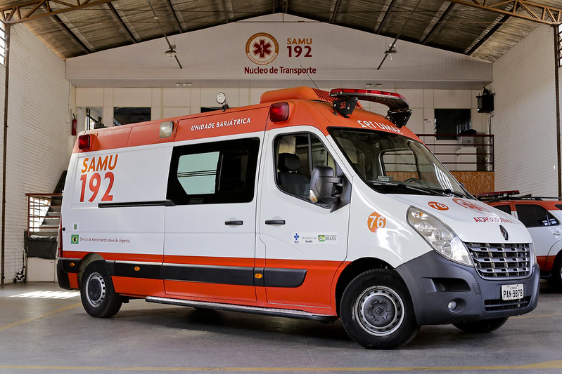 Samu-DF é o único do país com viatura adaptada para atender obesos ...