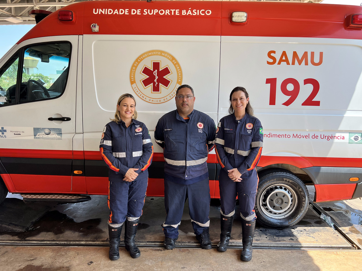 Emoção marca reencontro entre paciente e equipe do Samu que salvou sua ...